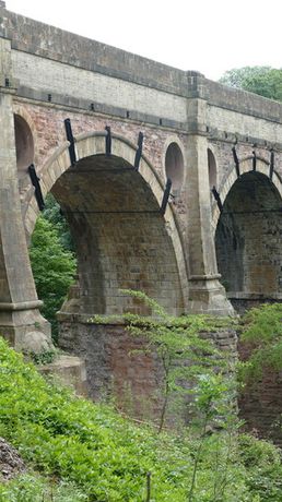 Marple Aqueduct - Navigable aqueduct in the United Kingdom