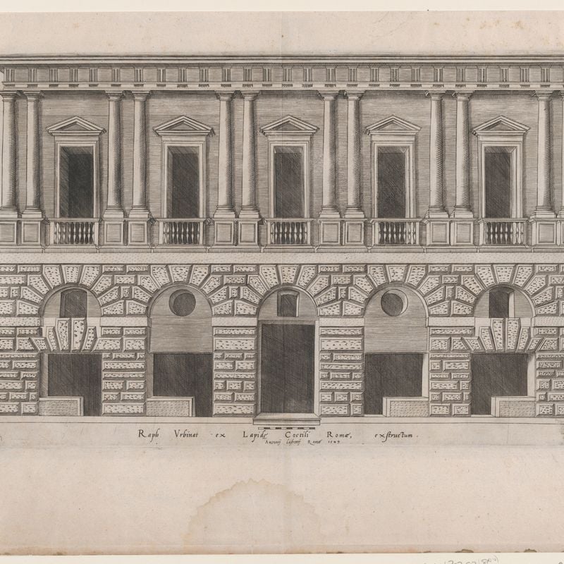 Palazzo Caprini - Palacio renacentista en el distrito Borgo, Roma, Italia