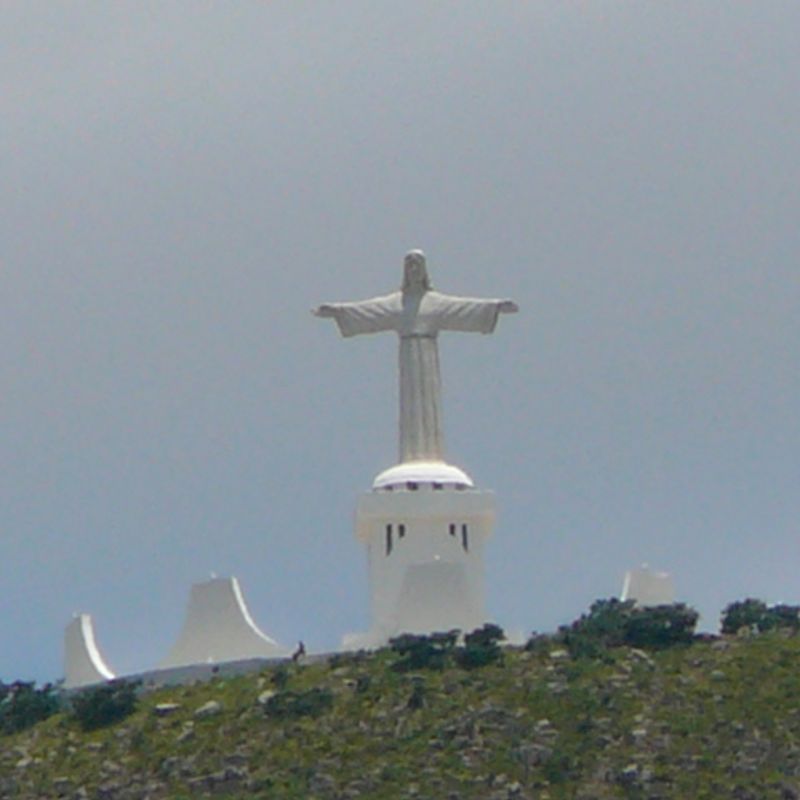 Cristo Rei, Lubango - Catholic monument on Serra de Chela mountain ...