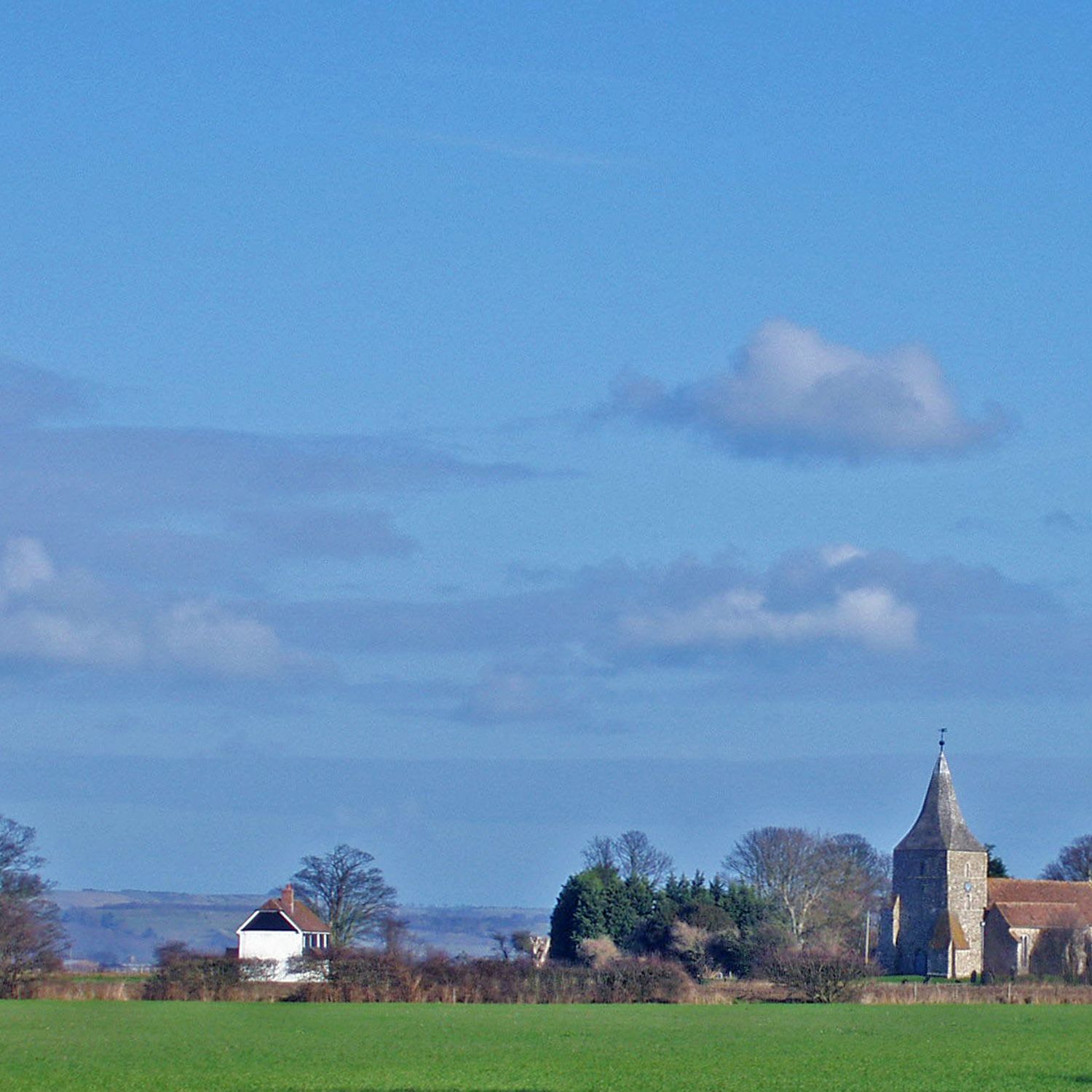 Romney Marsh - Zone humide et plaine dans le Kent et l'East Sussex ...