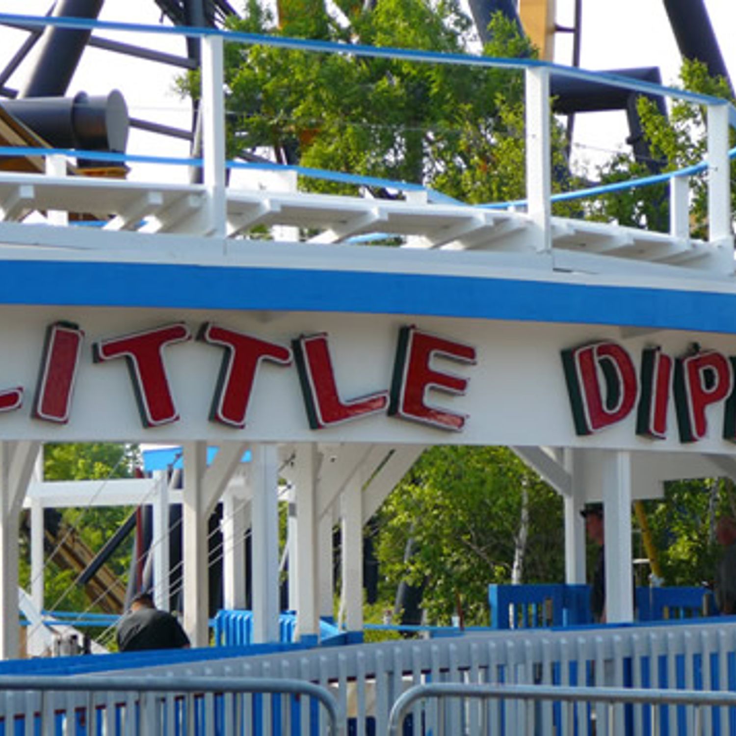 Little Dipper - Wooden roller coaster in Gurnee, Illinois