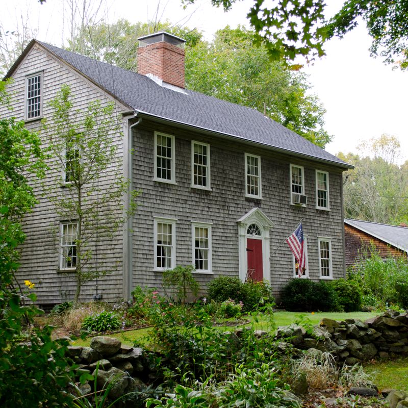 Nathan Bowen House - Federal architecture house in Rehoboth, Massachusetts.