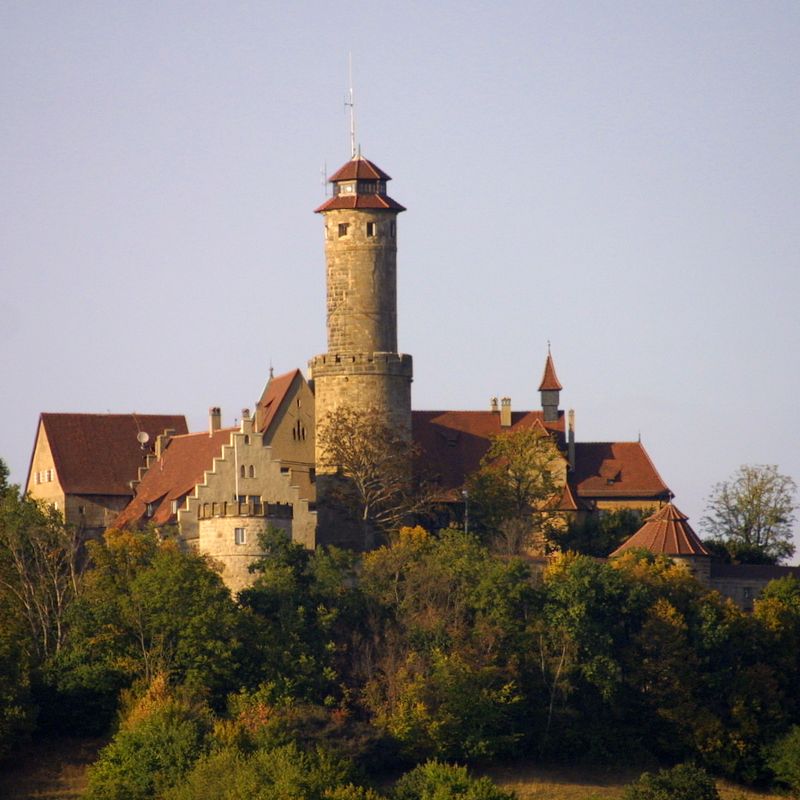 Altenburg - Château-fort sur colline à Bamberg, Allemagne
